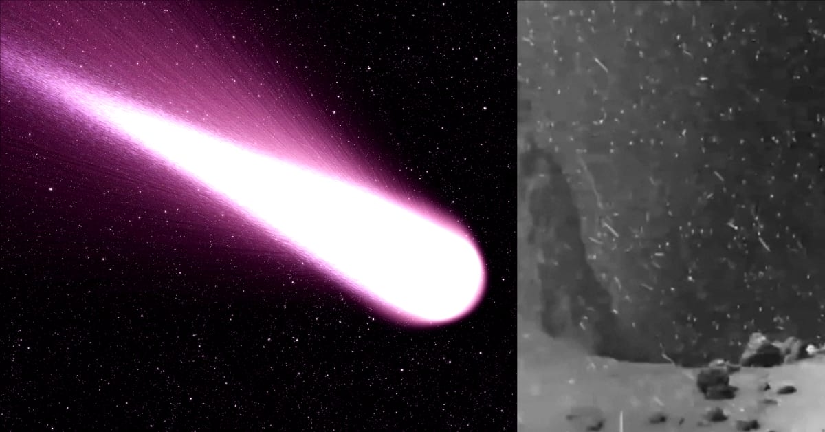 This Stunning GIF Gives Us a Unique Look at the Surface of a Comet