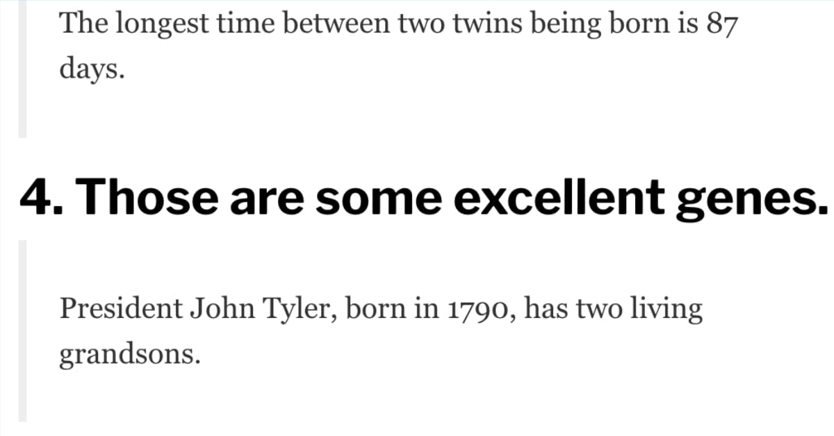 13 Totally True Facts You'll Have to Double Check to Believe
