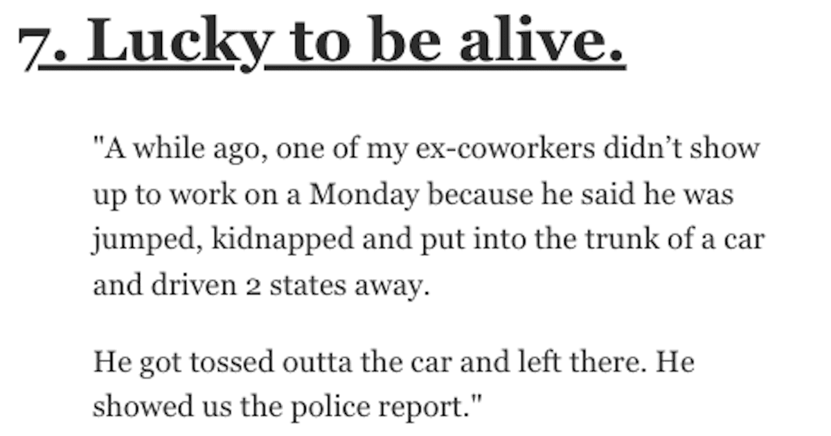 Employee Excuses That Sounded Totally Ridiculous but Ended up Being True