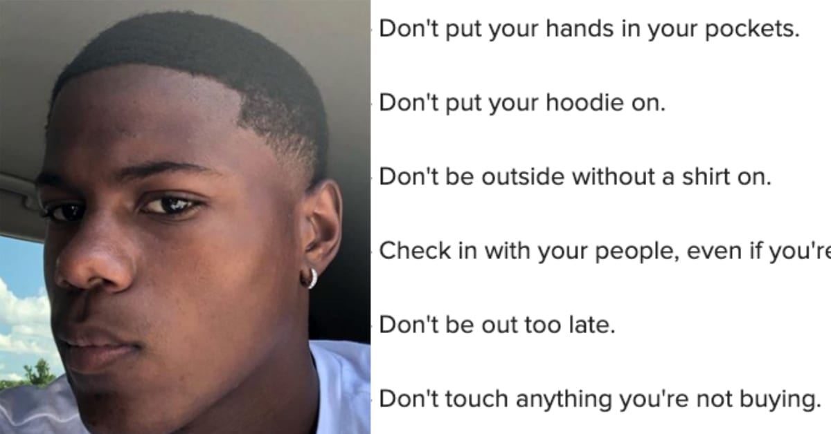 TikTok Video Explains All the Unwritten Rules Black Men Must Follow to ...