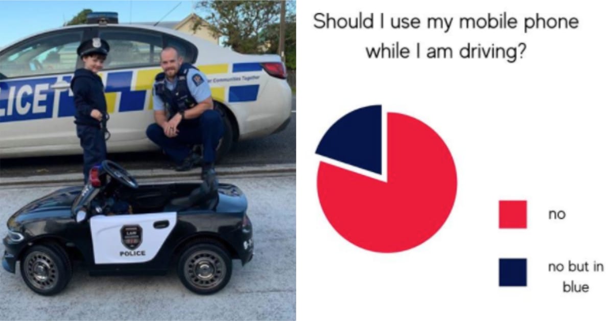 New Zealand Police Department Takes a Hilarious and Sweet Approach to ...