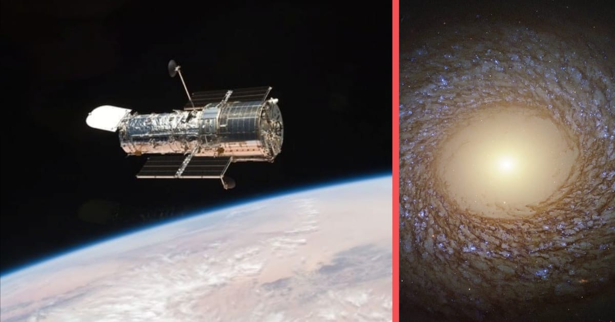 This Fluffy Galaxy Captured by the Hubble Telescope's Camera Is Truly ...