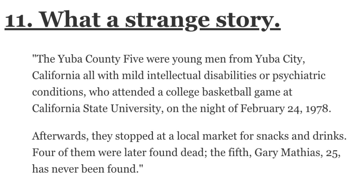 People Talk About Fascinating Mysteries That Were Never Solved