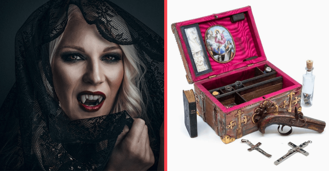 This Vintage Vampire-Slaying Kit Sells for $3,185 at Auction