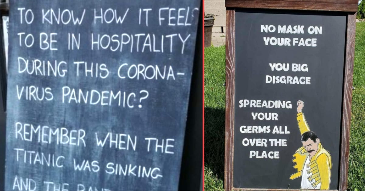 12 Hilarious 'Rona Signs That Reflect These Trying Times