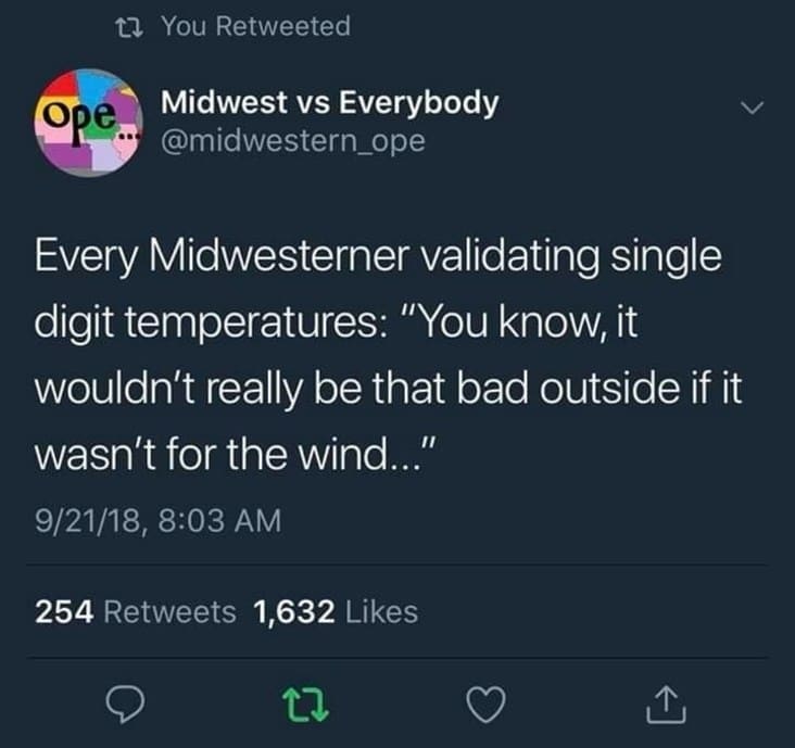 Ope - These 18 Midwest Memes Are Gonna Scooch Right Past Ya