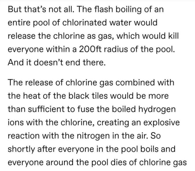The "Real" Dangers of Black-Tiled Pools as Told by the Tumblrati