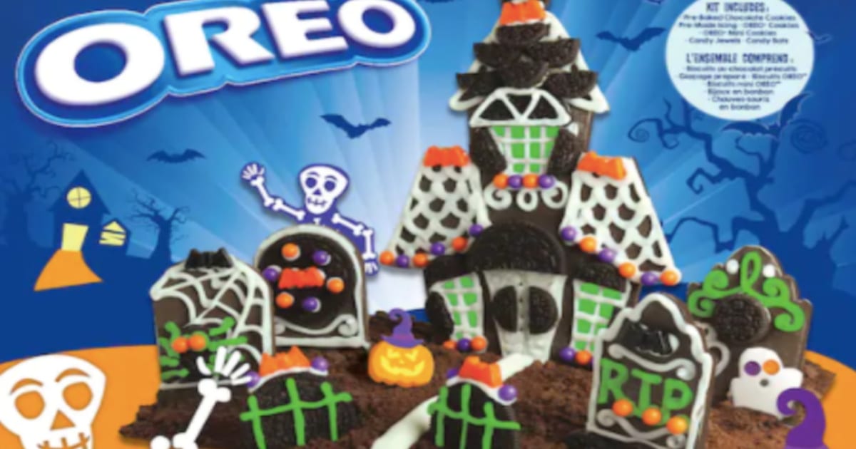 You Can Buy This Oreo Spooky Graveyard Chocolate Cookie Kit For Halloween