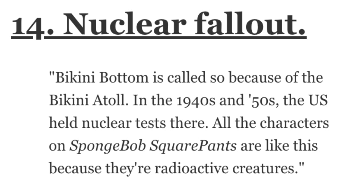 15 People Share the Interesting, Dark Facts About People's Favorite ...