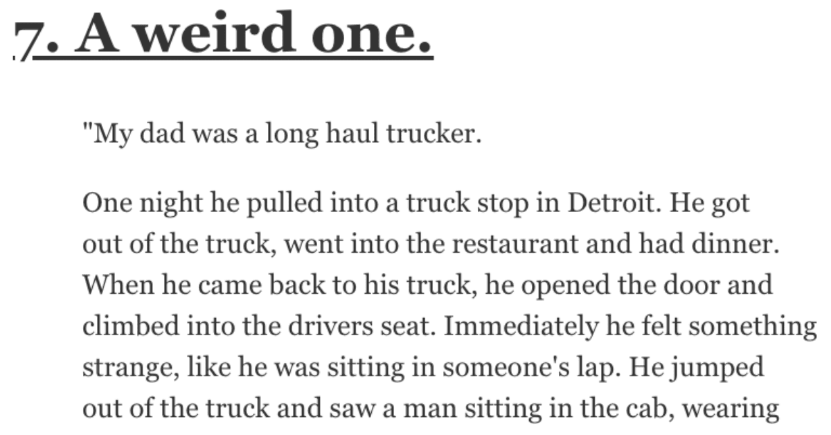 13 People Share Their Craziest Rest Stop Stories