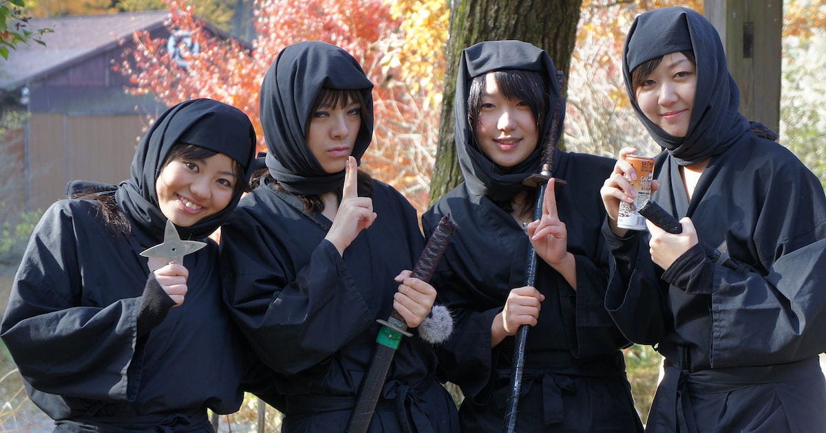 At This Japan University You Can Major in Ninja Studies
