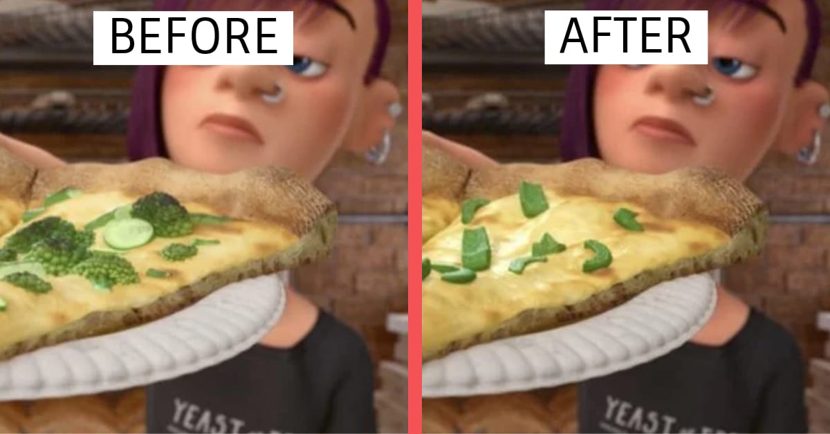 Customized Pizza Toppings and 11 Other Small Details From Pixar Movies ...
