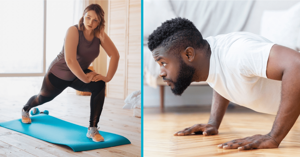 Burpees and 10 Other at-Home Exercises for Small Living Spaces