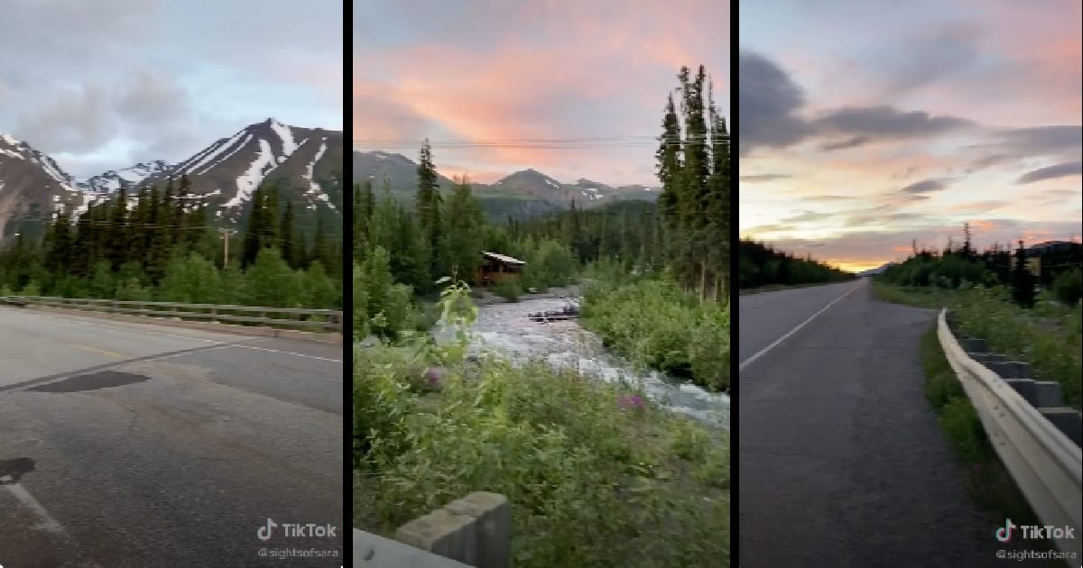 These Gorgeous Photos Show How the Sun Never Sets on Alaskan Summers