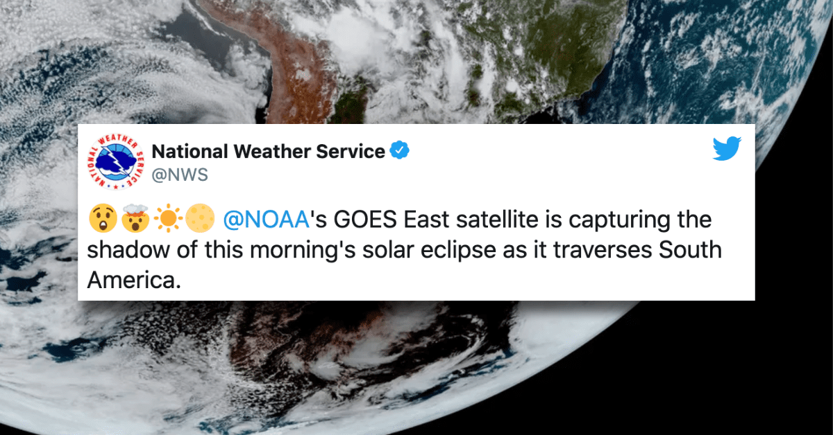 Check Out This Amazing Clip of a Solar Eclipse Moving Across the Earth