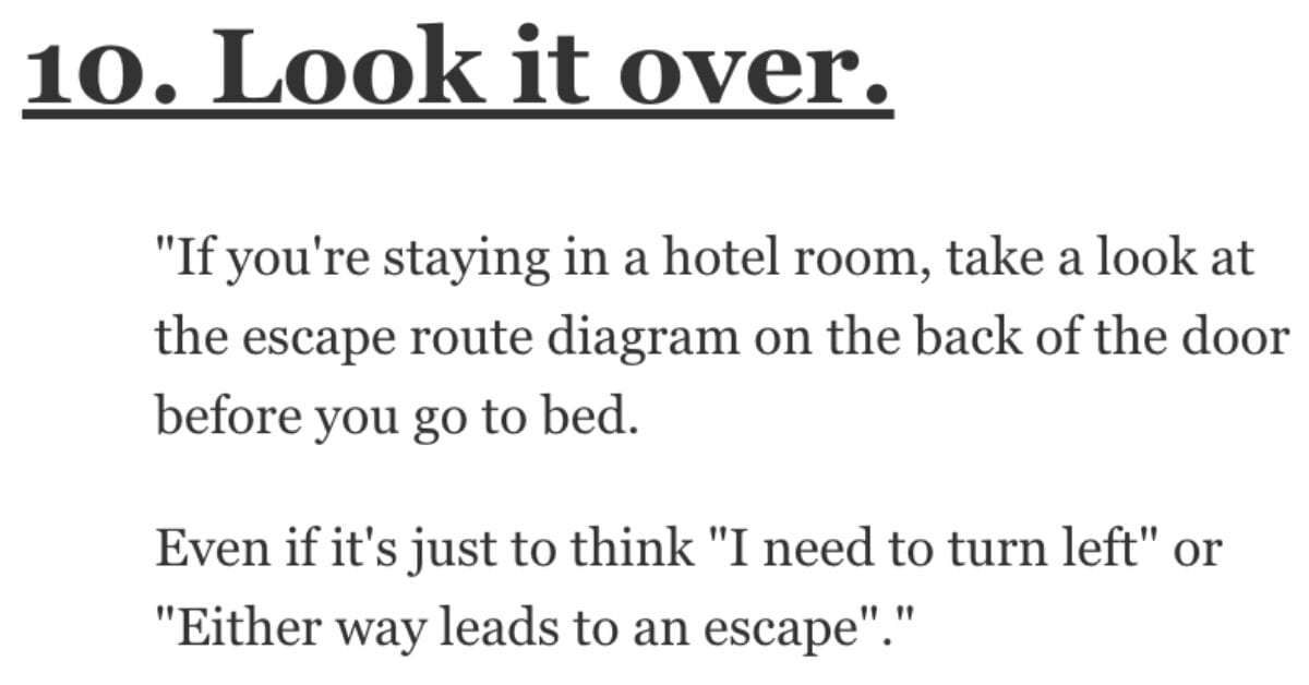 What Facts Can Actually Save Lives? Here's What People Said.