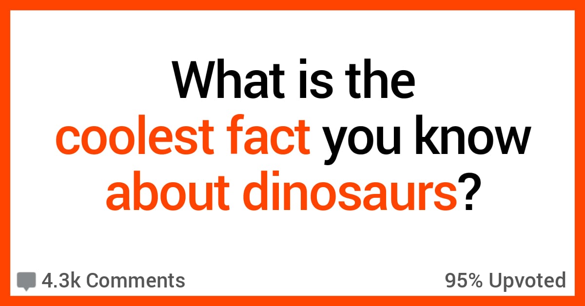 16 Super Cool Dinosaur Facts You Might Not Know