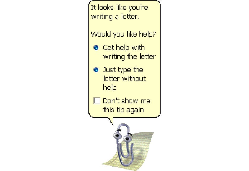 The Short, Tragic Life of Microsoft's "Clippy"