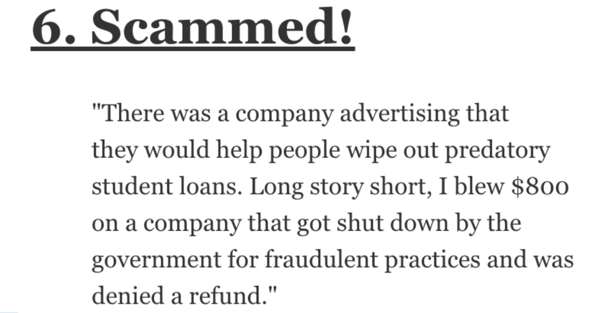 What's the Biggest Scam You Ever Fell For? People Spoke Up.