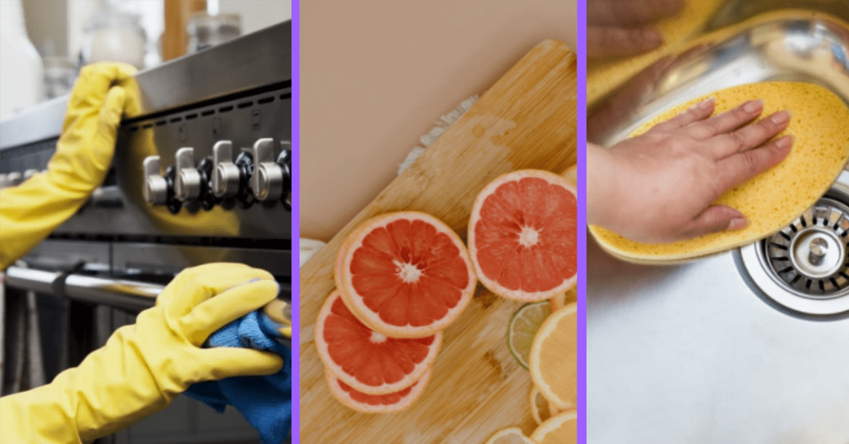 Dirty Kitchen? Cleaning Is A Snap With These 6 Simple Hacks