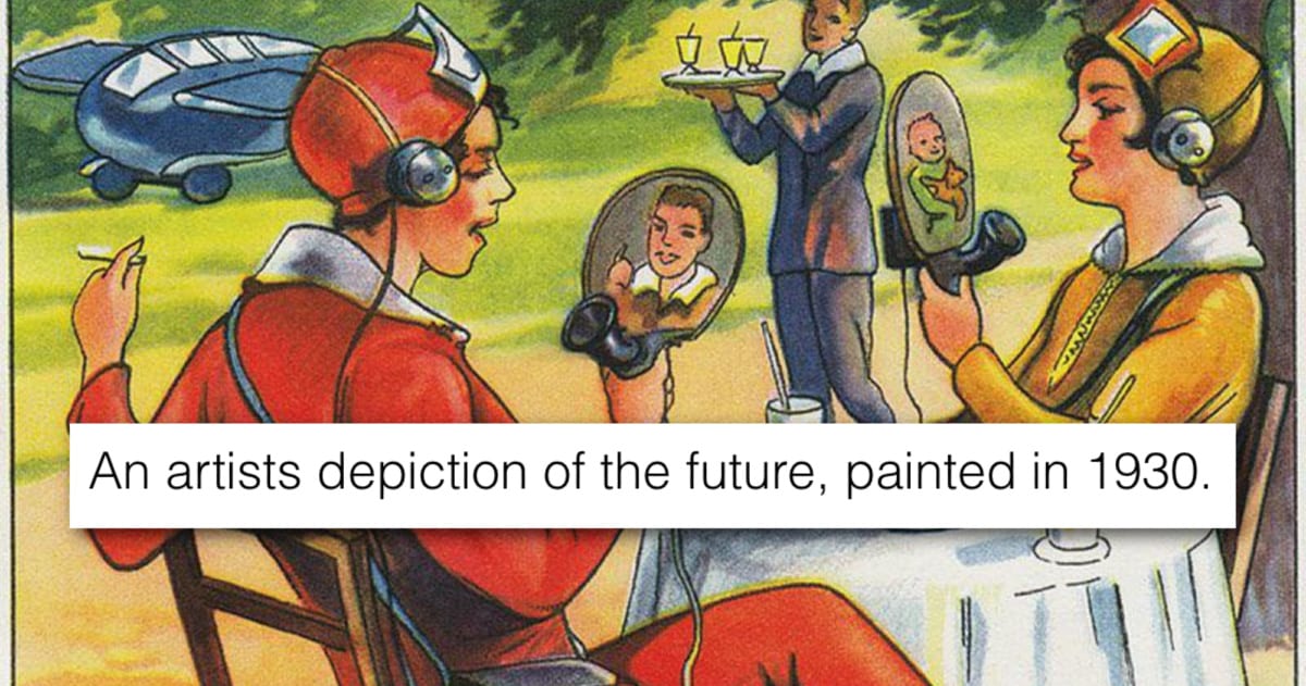 17 Examples How People From the Past Imagined the Future