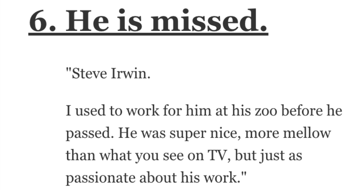 Who's the Most Famous Person You’ve Spoken To? People Shared Their Stories.