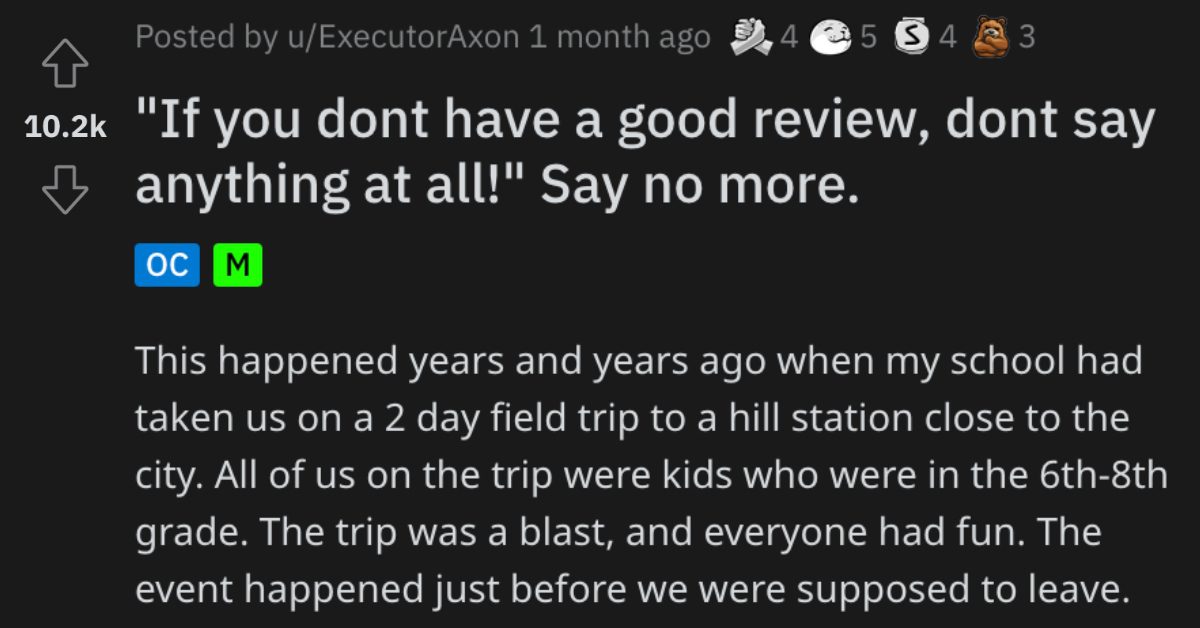 This Student Took the Saying "Don’t Say Anything if It’s Not Nice” to a ...