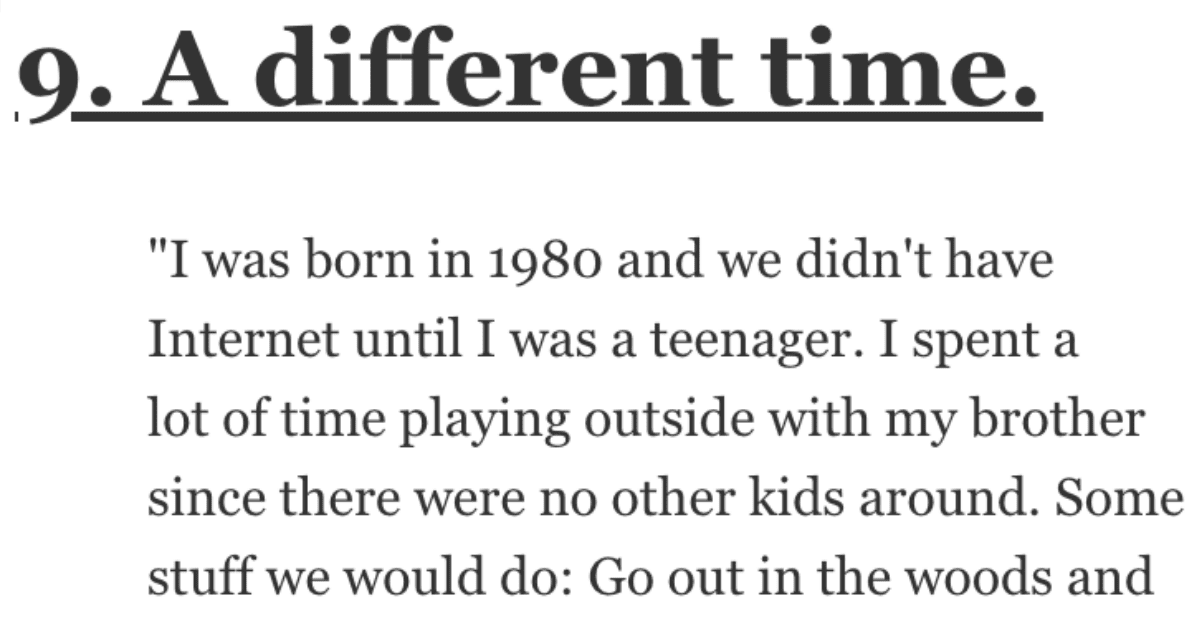 What Did You Do With Your Time Before the Internet Existed? Here’s What ...