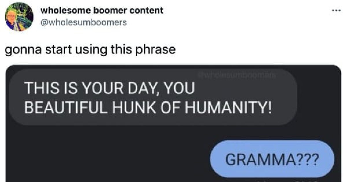 13 Totally Adorable Texts From Boomers