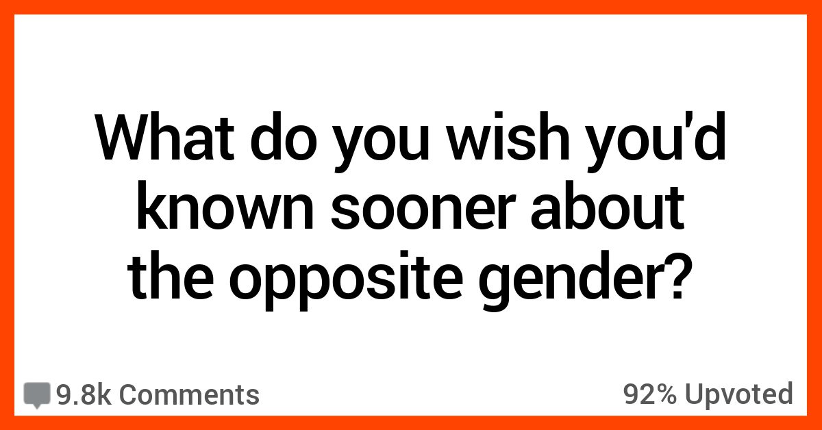15 Things You Should Know When Talking To The Opposite Gender