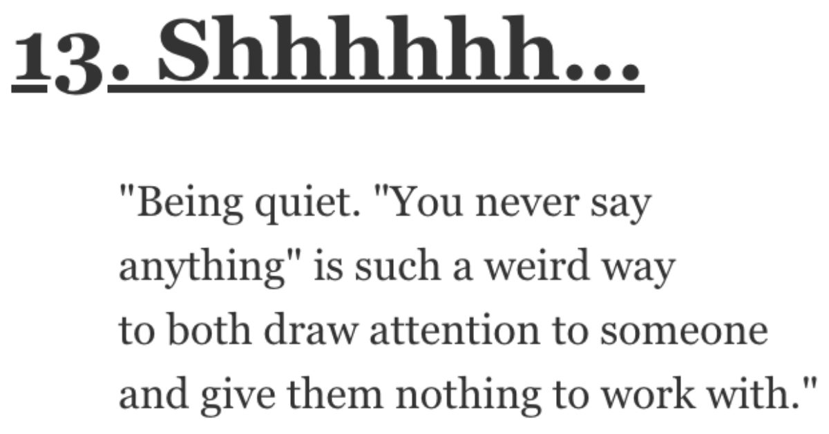 What Do We Need to Stop Making People Feel Insecure About? People ...