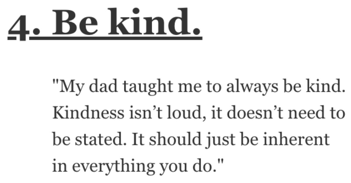 27 People Share the Positive Lessons They Learned From Their Fathers