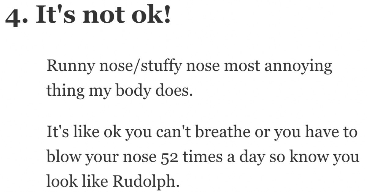 17 People Share The Bodily Functions They Would Axe If They Could