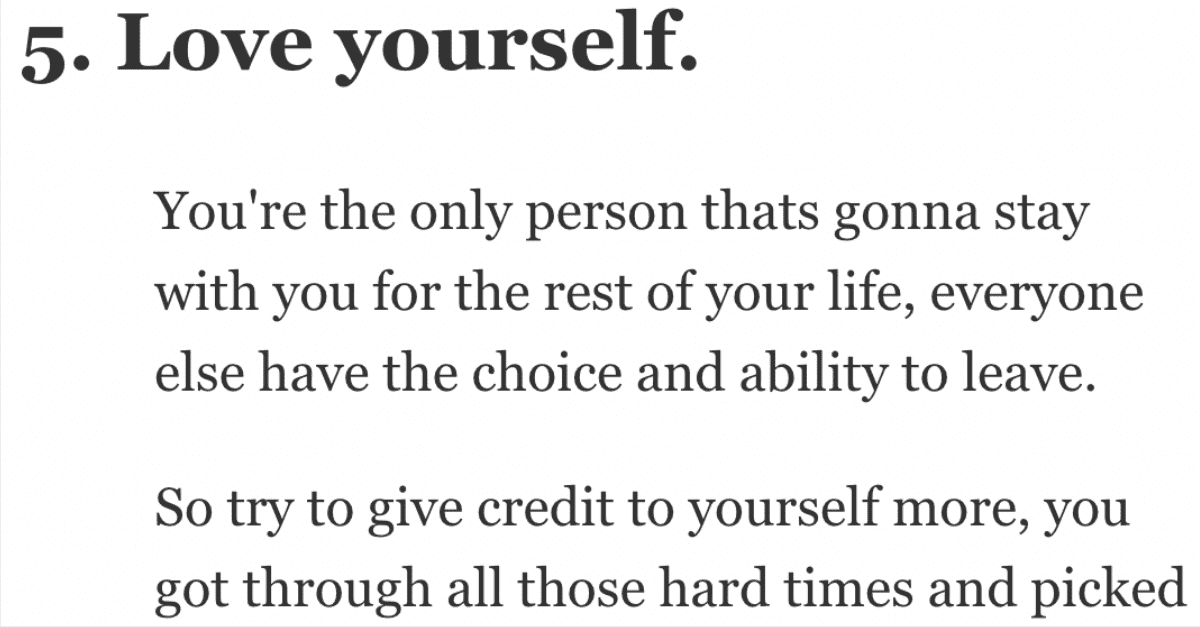 20 People Share What They Think Is Really Good Advice