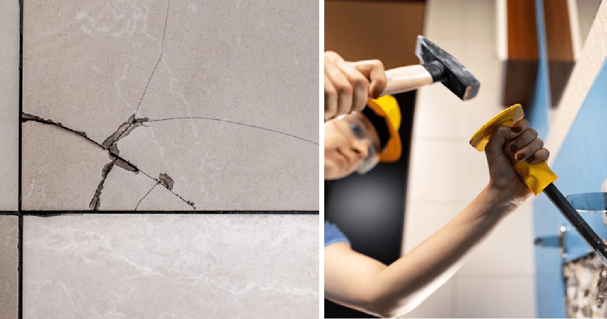 How You Can Replace A Single Cracked Tile