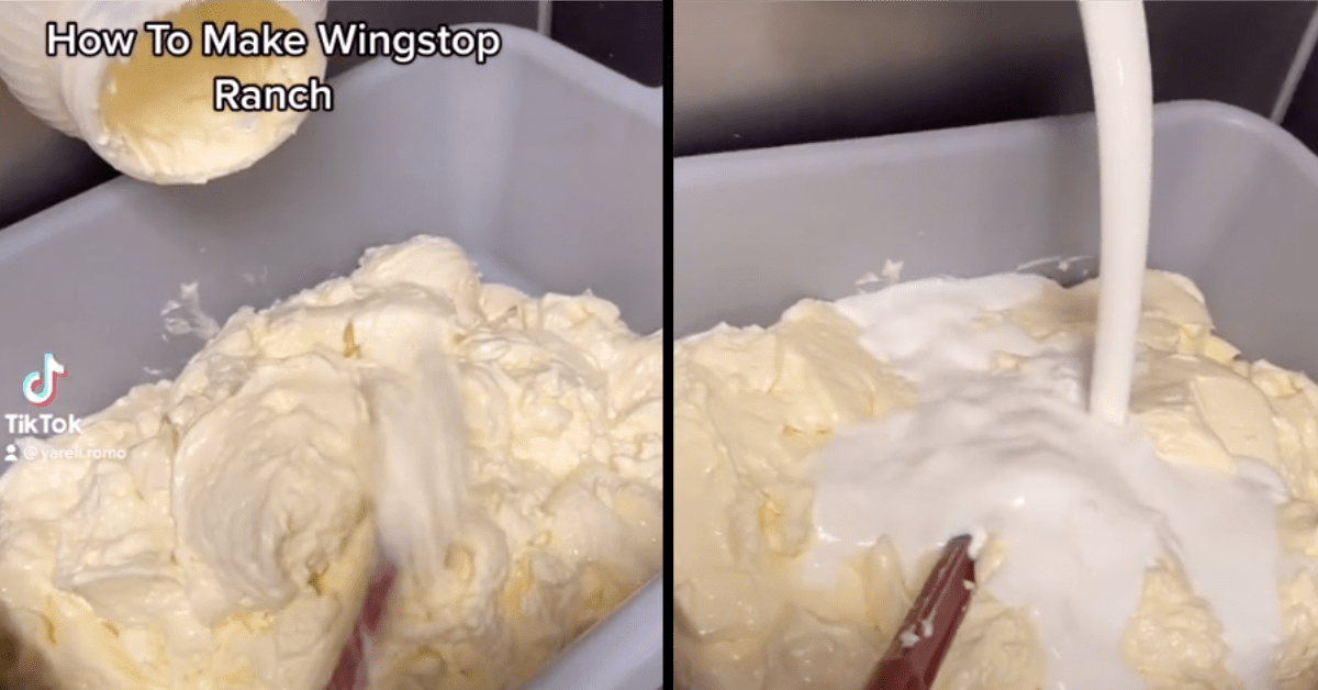This Video Shows How the Ranch Sauce at Wing Stop Is Made