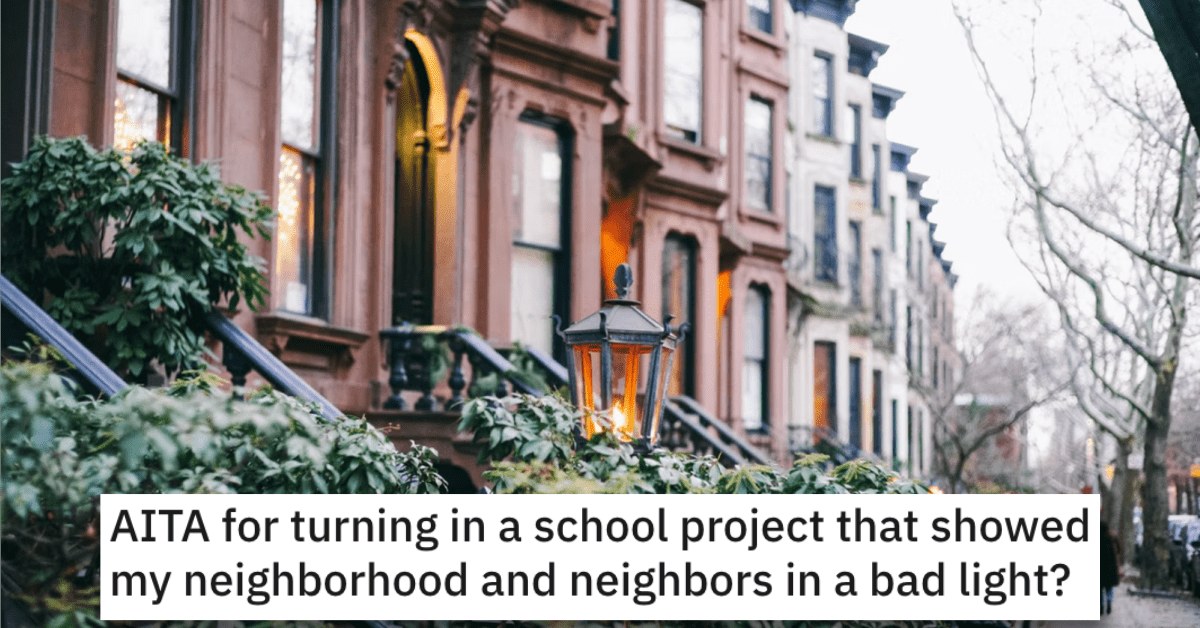 Student Asks if They’re Wrong for Turning in a School Project That ...