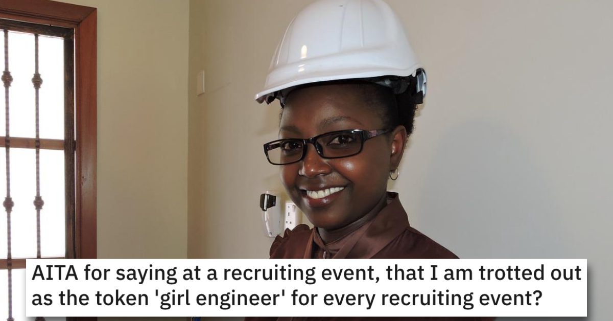 Woman Says Her Company Uses Her as "Token Girl Engineer” at Recruiting ...