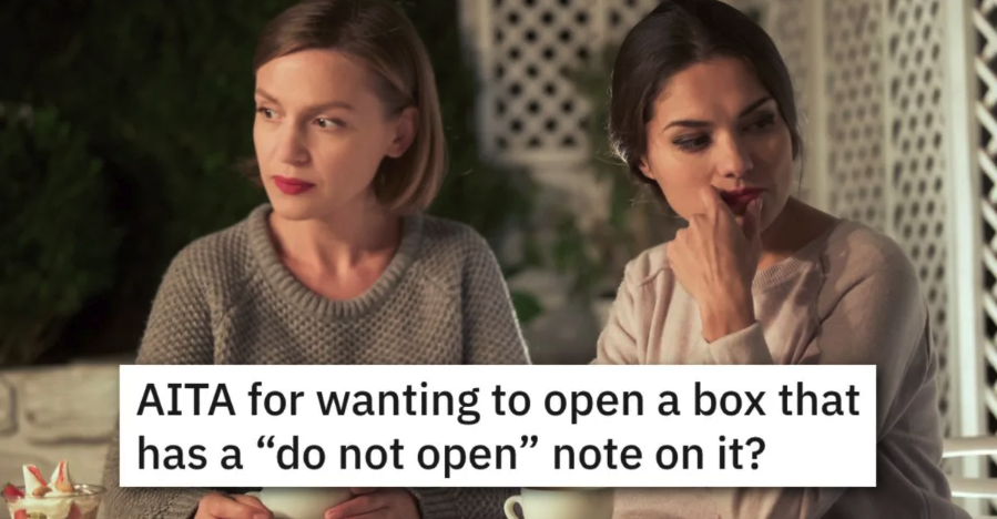 Would You Open A Box Labeled "Do Not Open" After A Parent's Demise?