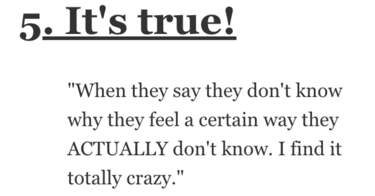 Women, What’s a Surprising Fact You’ve Learned About Men? Here’s What ...