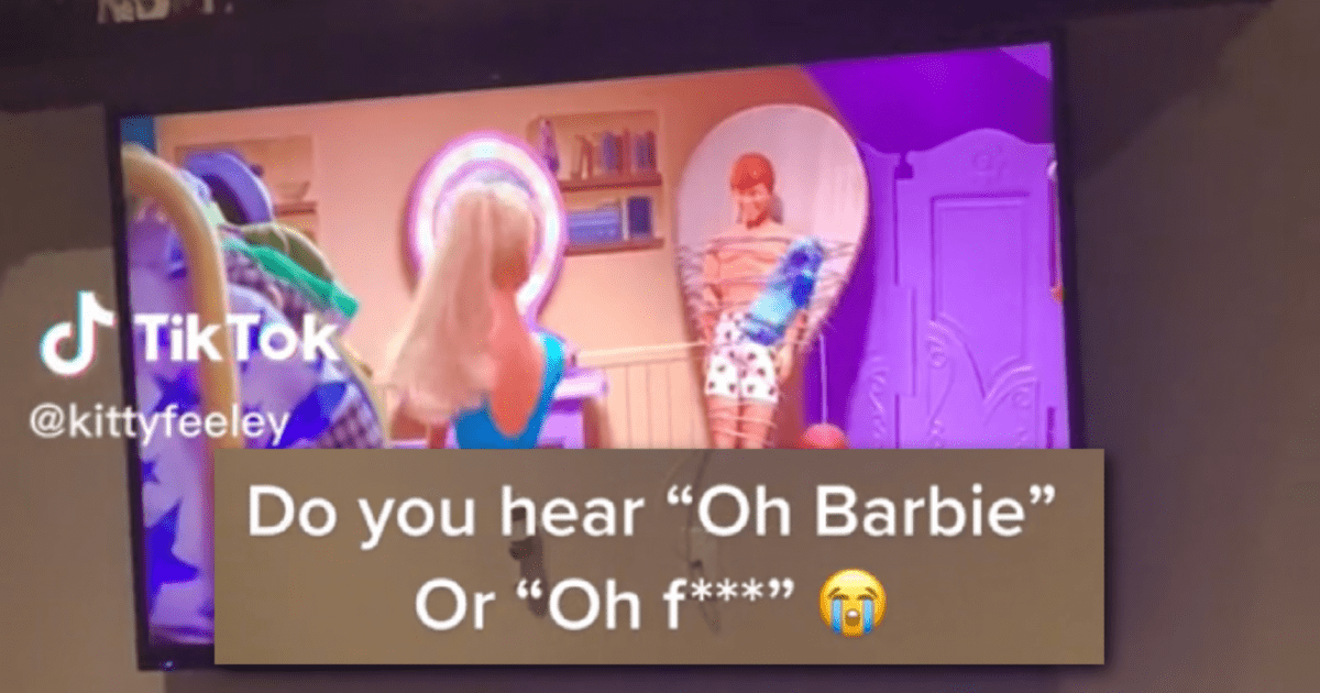 Do You Hear Ken Swear In This Scene In "Toy Story 3?"