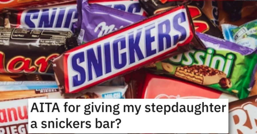Woman Asks if She’s Wrong for Giving Her Stepdaughter a Snickers Bar