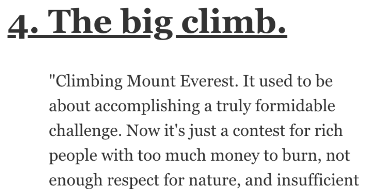 What Was Ruined Because Too Many People Started Doing It? Here’s What ...