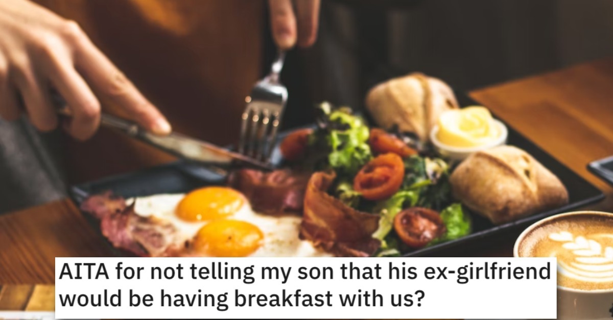 He Didn’t Tell His Son That His Ex-Girlfriend Would Be Having Breakfast ...